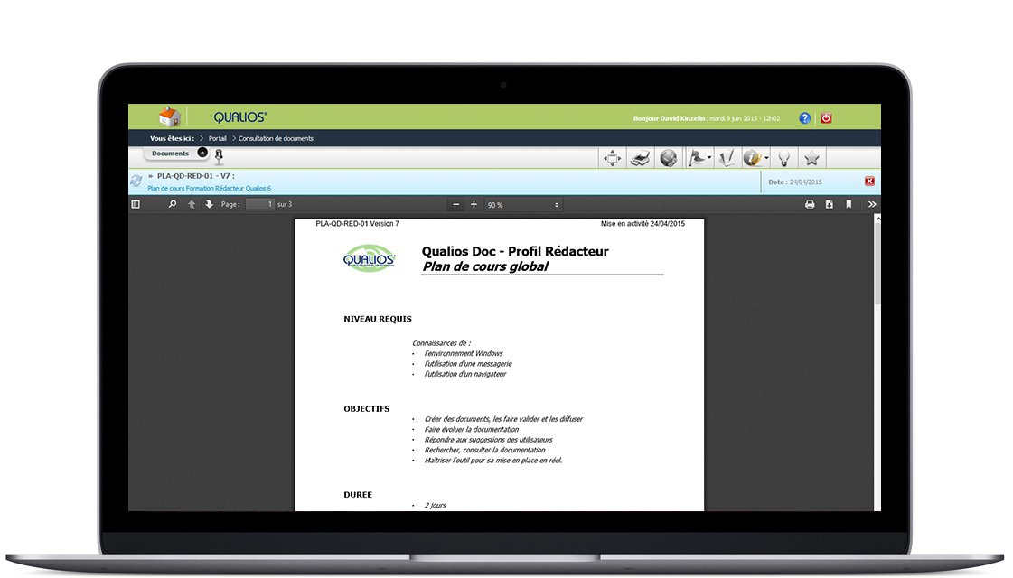 Logiciel de gestion documentaire qualité - Logiciel GED - Qualios